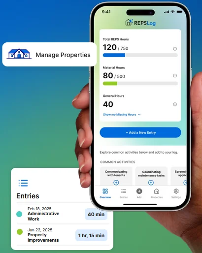 Material Participation REPS Log - WCG CPAs & Advisors